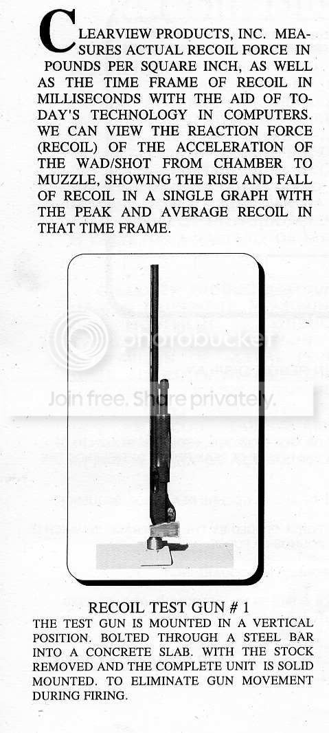 Recoil: actual test data? | Page 4 | Shotgun Forum