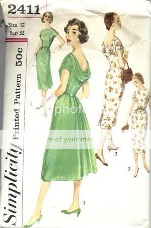 Simplicity Misses One-Piece Dress Vintage 2411 pattern review by Kellie R.