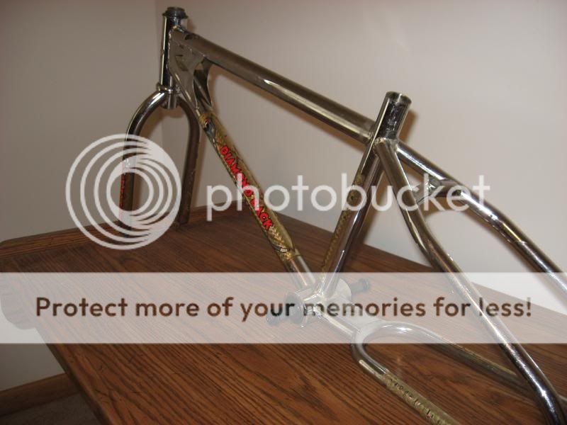 BMXmuseum.com For Sale / 1981 Diamond Back Mini Pro Frame & Fork