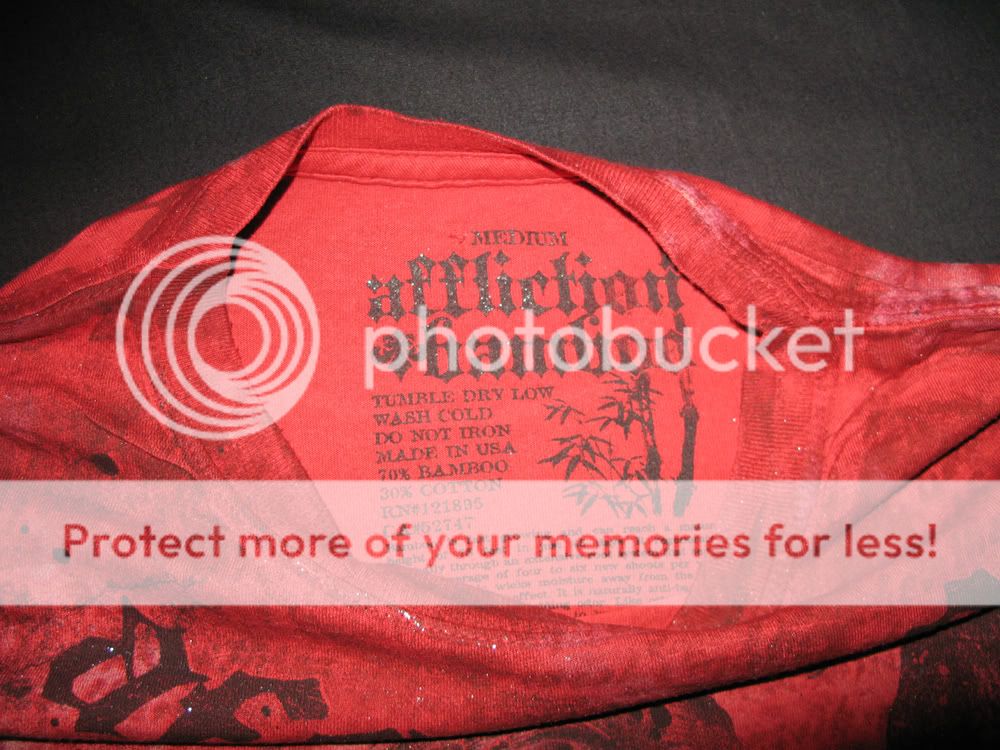 Affliction Bamboo T: Authentic? Damaged?!? | Authentic Jeans Forums