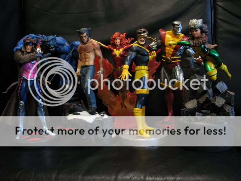 Rogue and X-Beast - Statue Forum