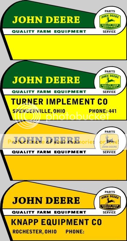 Dealership decals | Yesterday's Tractors Forums